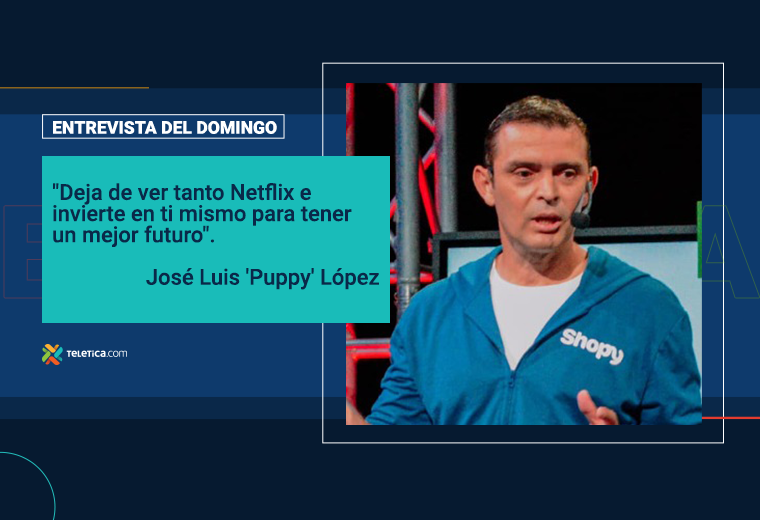 José Luis 'Puppy' López: El exfutbolista que ahora anota goles como emprendedor | Teletica