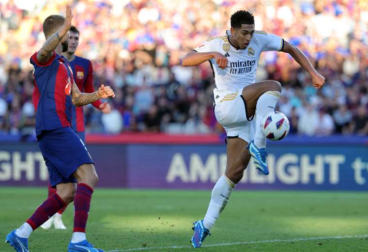 Bellingham se luce para darle triunfo al Real Madrid ante el Barcelona ...