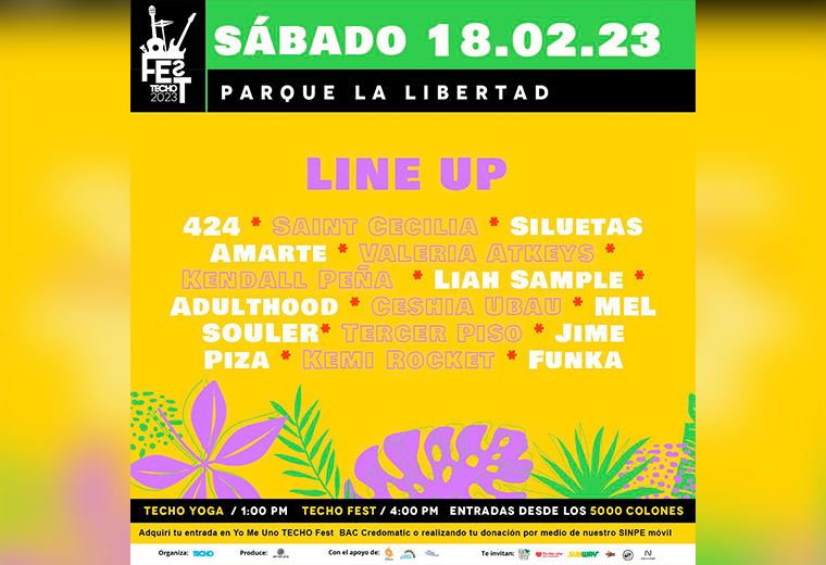 'Techo Fest' reunirá a los amantes de la música nacional por una buena ...