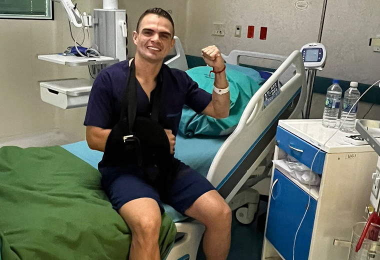 Kenneth Valerio será operado tras caída en ‘Force Masters’ | Teletica