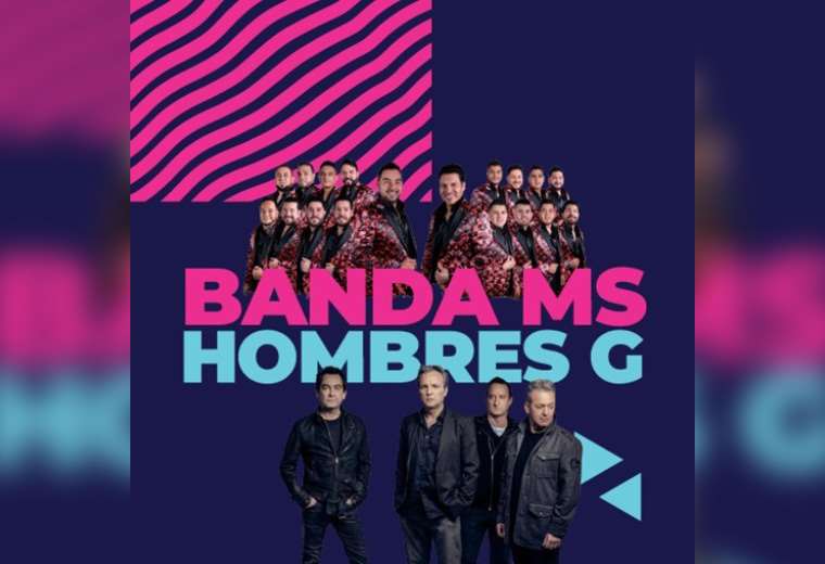Este será orden de aparición en el concierto de Banda MS y Hombres G ...