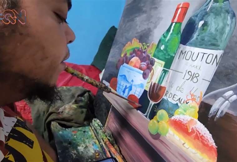 Jairo Mora: El artista que no necesita sus manos para pintar | Teletica