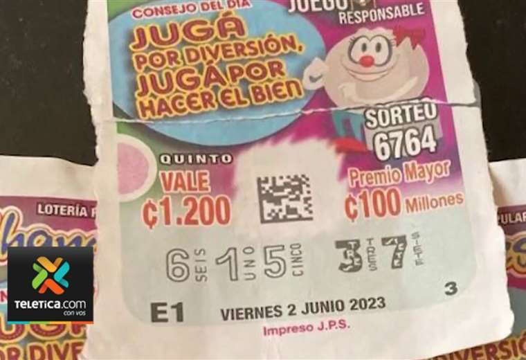 ¿Se puede cambiar una fracción de lotería que se ha dañado? | Teletica