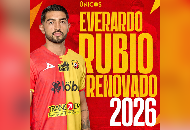 Everardo Rubio renovó con Herediano | Teletica