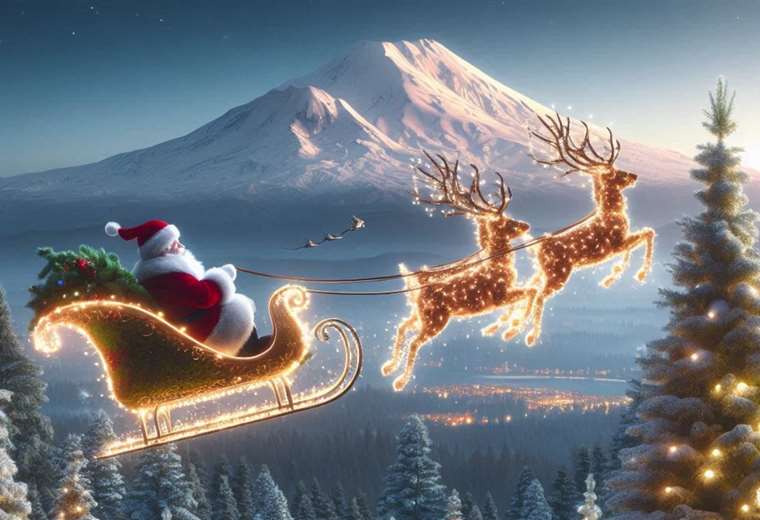 Siga aquí el recorrido de Santa por el mundo | Teletica