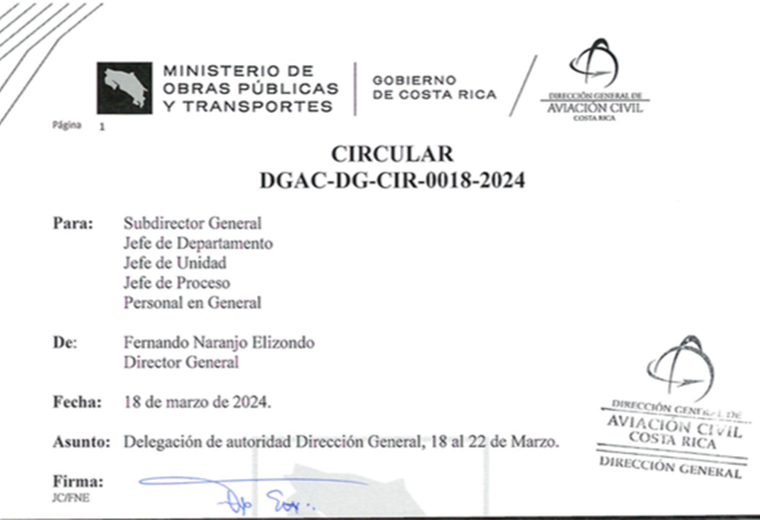 ¿Destituyeron o no a Fernando Naranjo? Este lunes firmó circular como ...