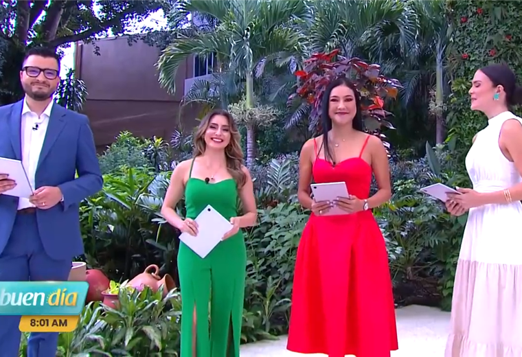 Así vivieron los presentadores la primera transmisión del nuevo ‘Buen ...