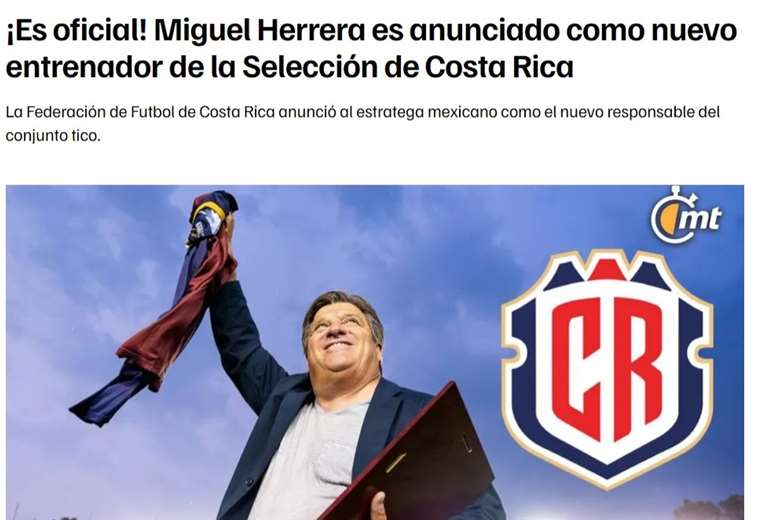Llegada de Miguel Herrera a La Sele tuvo enorme eco en la prensa ...