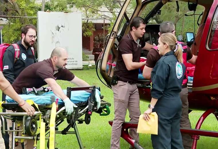 Niña trasladada vía aérea a Hospital de Niños tras perder parte de su ...