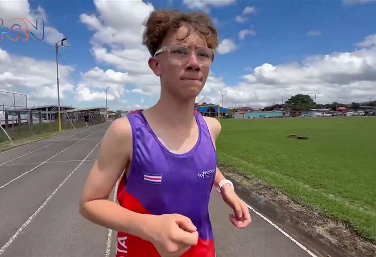 De la escuela a la pista: el atleta tico de 14 años que ya brilla a ...