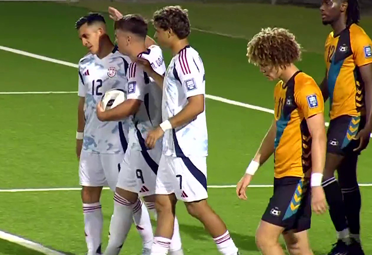 ¡Qué goleada! La Sele demostró su pegada ante Bahamas | Teletica