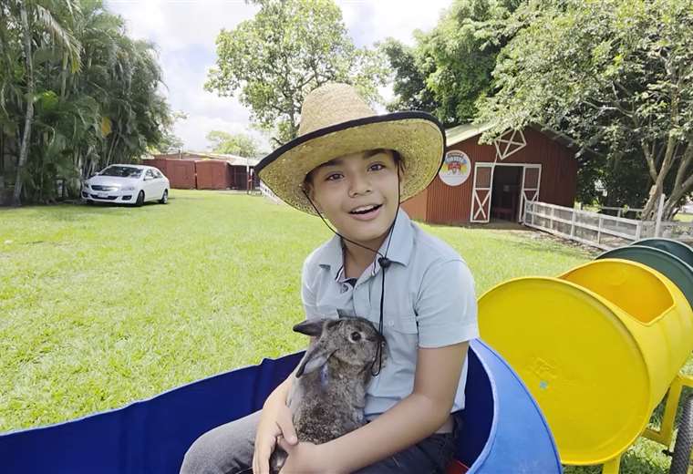 Santi, el niño que se convirtió en reportero y conquistó la Granja del ...