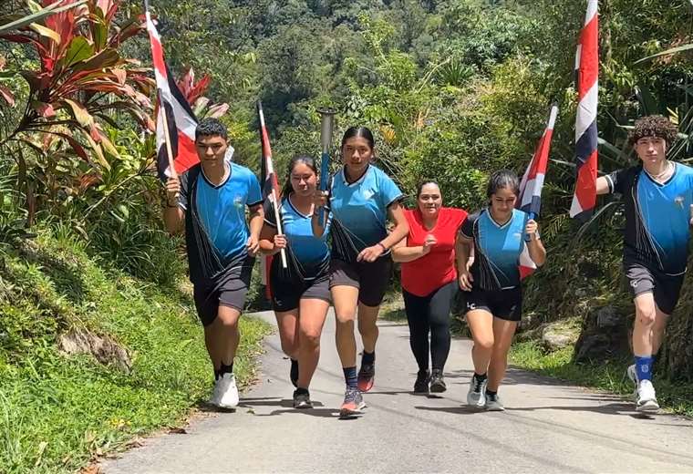 Por primera vez, la antorcha iluminará el punto más alto de Costa Rica ...