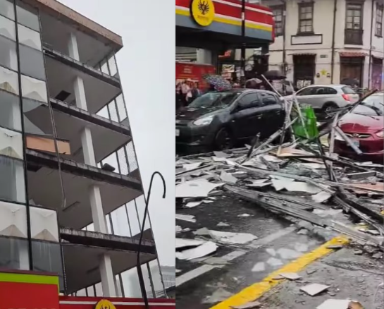 Municipalidad pide a dueño de edificio asegurar su estructura y remover ...